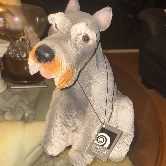 made USA | Art | Schnauzer Resin Statue Dog | Poshmark